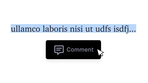 Commenting on the Published Site